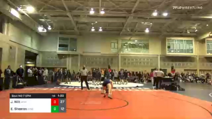 195 lbs Prelims - Jack Wilt, Apex Black vs Eli Sheeren, Boneyard ...