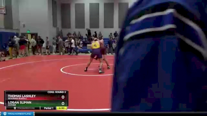 195 lbs Cons. Round 2 - Thomas Lashley, Benjamin Russell vs Logan ...