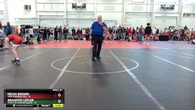 100 lbs Round 9 (10 Team) - Luke Richards, Carolina Hammer Squad vs ...