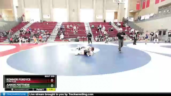97 lbs Round 1 - Konnor Fordyce, Kuna Klub vs Aaron Matthew, All In ...