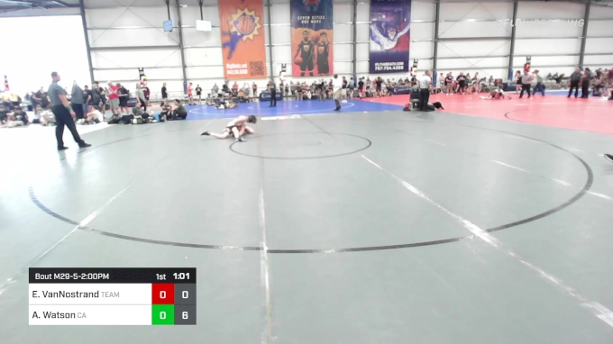 113 lbs Rr Rnd 2 - Ethan VanNostrand, Team Dynasty vs Asher Watson ...