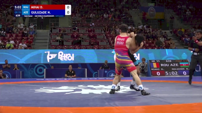55 kg Finals 1-2 - Denis Mihai, Romania vs Nihad Guluzade, Azerbaijan