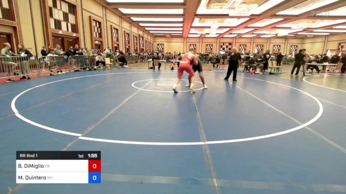 187 lbs Rr Rnd 1 - Bradley DiMiglio, Pa vs Matthew Quintero, Ny