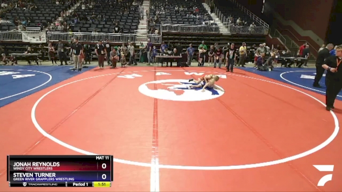 67 lbs Cons. Round 4 - Jonah Reynolds, Windy City Wrestlers vs Steven ...