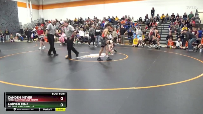 95 lbs Quarterfinal - Carver Hinz, Big Game Wrestling Club vs Camden Meyer, McDominate Training ...