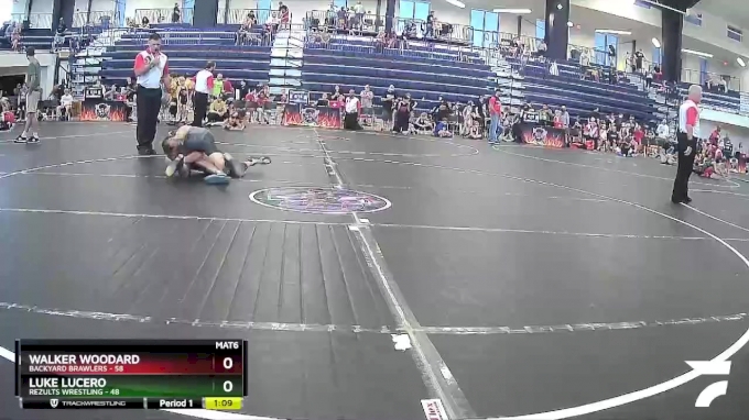 115 lbs Round 1 - Luke Lucero, ReZults Wrestling vs Walker Woodard ...