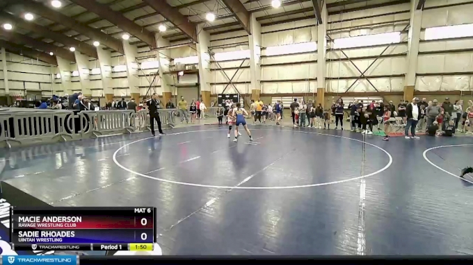 106 lbs Semifinal - Macie Anderson, Ravage Wrestling Club vs Sadie ...