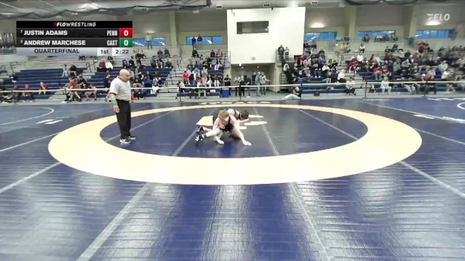 125 lbs Quarterfinal - Justin Adams, Pennsylvania College Of Technology ...