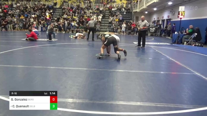 139 lbs R-16 - Gideon Gonzalez, Bergen Catholic-NJ vs Chase Quenault ...