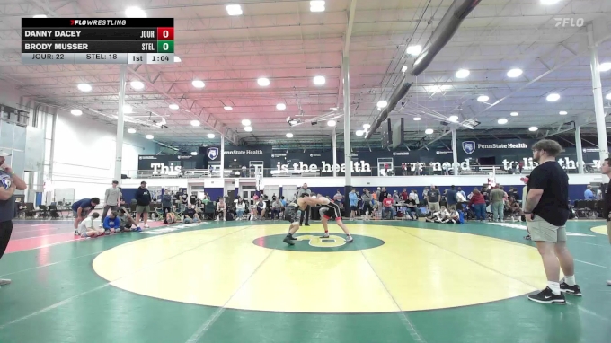 162 lbs Consi Of 4 - Danny Dacey, Journeymen Wrestling Blue - HSC vs Brody Musser, Steller ...