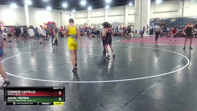 120 lbs Round 7 (10 Team) - Connor Castillo, Social Circle vs Gavin ...