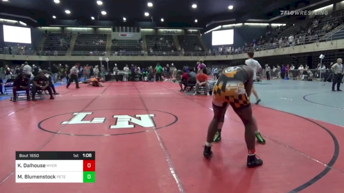 189 lbs Quarterfinal - Kashton Dalhouse, Myersville vs Malachi ...