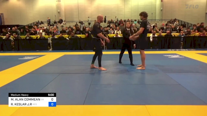 MARK ALAN COMMEAN vs RONALD KESLAR J.R 2023 World IBJJF Jiu-Jitsu No-Gi ...