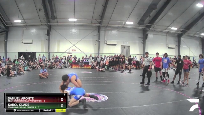 113 lbs Placement (4 Team) - Karol Olade, Storm Wrestling Center 1 vs ...