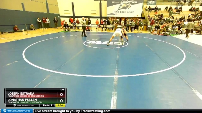 174 lbs Cons. Round 1 - Jonathan Pullen, Concordia University Wisconsin ...
