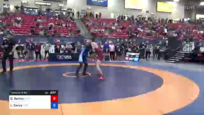 63 kg Consi Of 8 #2 - Derek Ramos, Mustang Wrestling Club vs Logan ...