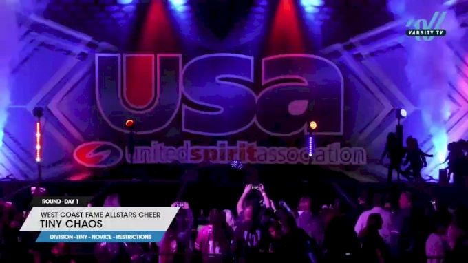 West Coast Fame Allstars Cheer - TINY CHAOS [2023 L1 Tiny - Novice - Restrictions Day 1] 2023 ...
