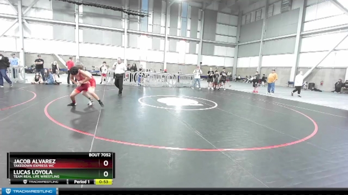 113-120 lbs Round 1 - Jacob Alvarez, Takedown Express WC vs Lucas ...