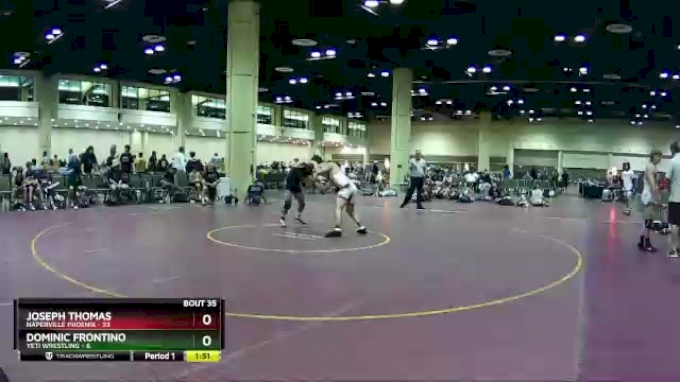 160 lbs Round 7 (10 Team) - Joseph Thomas, Naperville Phoenix vs ...