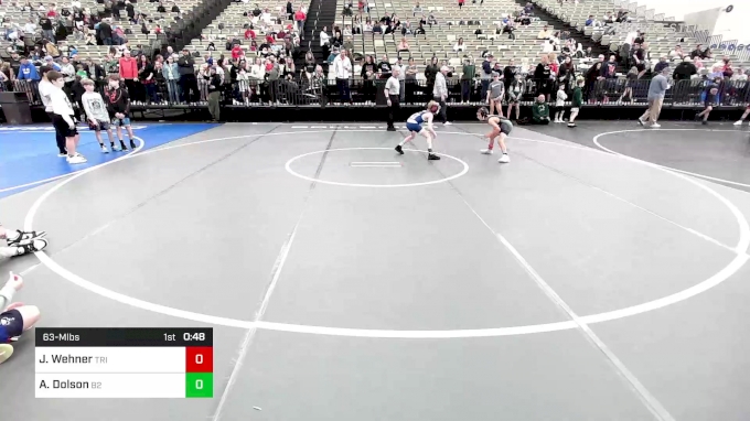 63-M lbs Semifinal - Jake Wehner, Triumph Trained vs Andrew Dolson ...