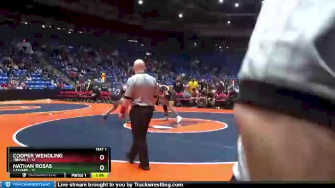 195 lbs Semis & 1st Wrestleback (8 Team) - Cooper Wendling, Tremont vs ...