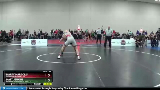 165 lbs Semis & 3rd Wb (16 Team) - Marty Margolis, Grand View (Iowa) vs ...