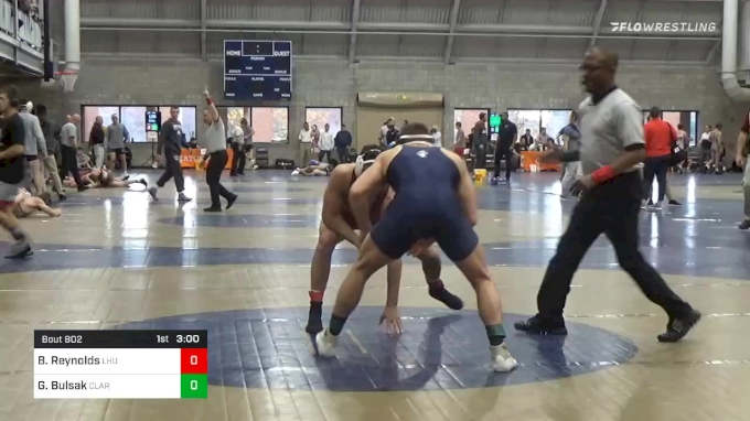 Prelims - Blake Reynolds, Lock Haven vs Greg Bulsak, Clarion