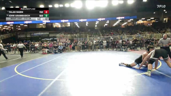 215 2A Champ. Round 1 - Talan Babin, Ponte Vedra vs John Arambasich ...