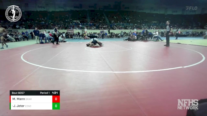 6A-150 lbs Quarterfinal - Joseph Jeter, EDMOND NORTH vs Matthew Mann ...