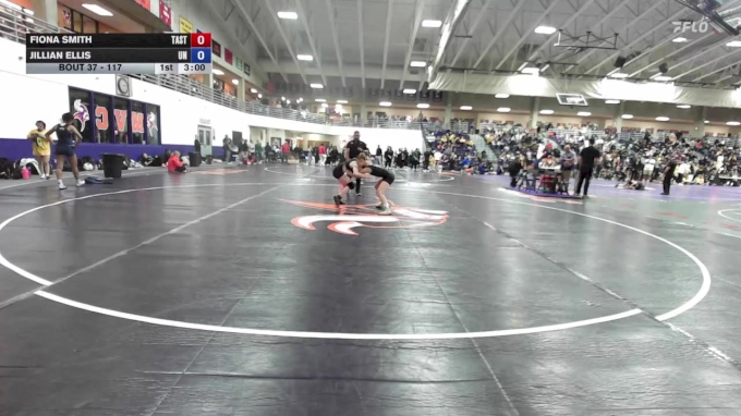 117 lbs Champ. Round 1 - Jillian Ellis, Unattached vs Fiona Smith ...