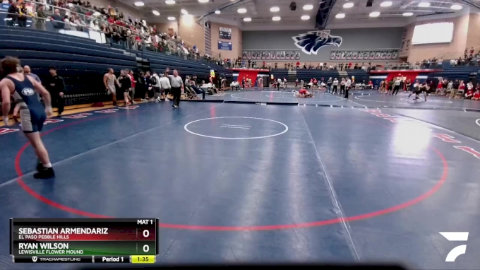 132 lbs Cons. Semi - Sebastian Armendariz, El Paso Pebble Hills vs Ryan ...