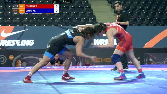 62 kg Bronze - Taybe Mustafa Yusein, BUL vs Marwa Amri, TUN