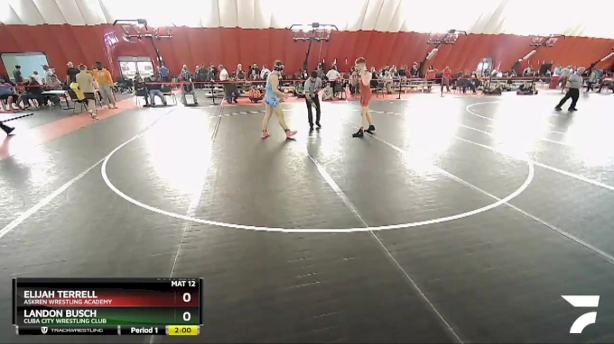 160 lbs Cons. Semi - Elijah Terrell, Askren Wrestling Academy vs Landon ...