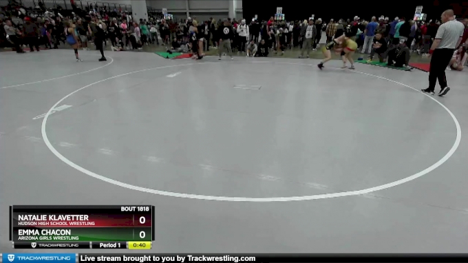 135 lbs Cons. Round 6 - Emma Chacon, Arizona Girls Wrestling vs Natalie ...