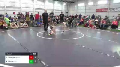 60 lbs Round 1 - Colton Chambers, Phoenix Wrestling Red vs Kaden Gibbs ...