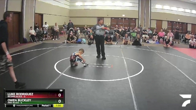 41 lbs Semis & 1st Wrestleback (8 Team) - Luke Rodriguez, Belding Black ...