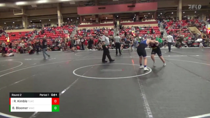 130 lbs Round 2 - Riley Kimble, Team Lightning Wrestling Club vs Brody ...