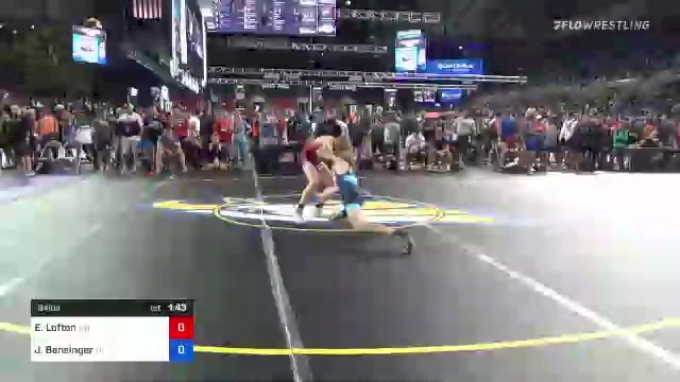 94 lbs Consi Of 16 #1 - Elijah Lofton, Minnesota vs Jaron Bensinger ...