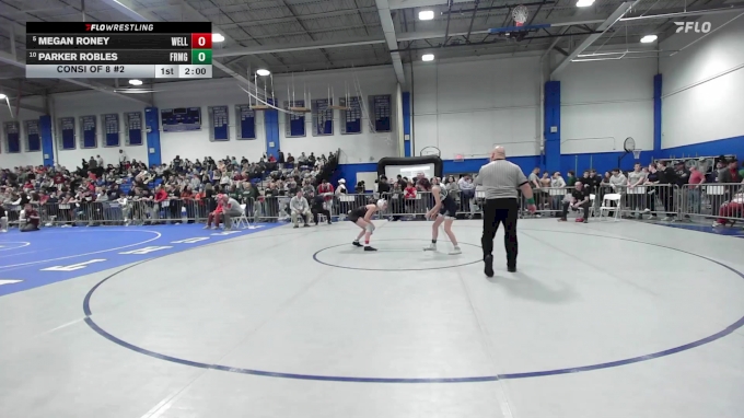 100 lbs Consi Of 8 #2 - Megan Roney, Wellesley vs Parker Robles, Framingham