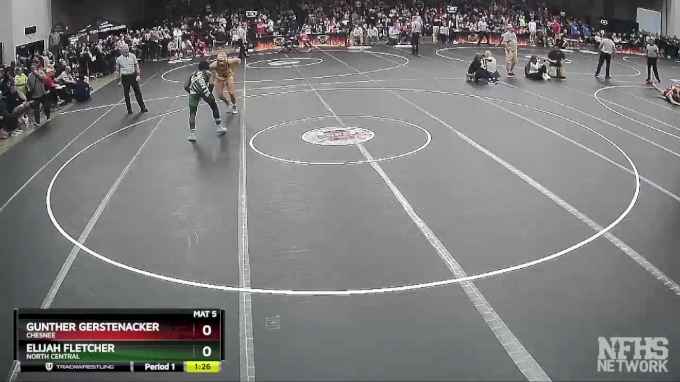 1A/2A 160 Cons. Semi - Elijah Fletcher, North Central vs Gunther ...