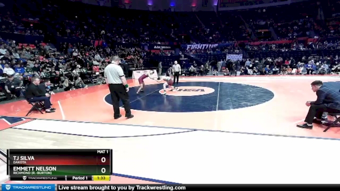 1A 126 lbs 1st Place Match - TJ Silva, Dakota vs Emmett Nelson ...