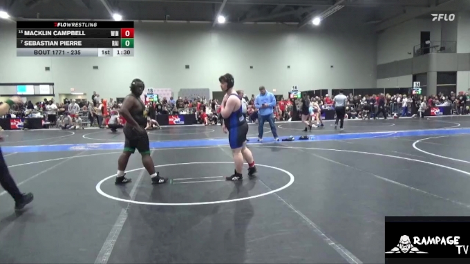 235 lbs Cons. Round 1 - Sebastian Pierre, Raider vs Macklin Campbell ...