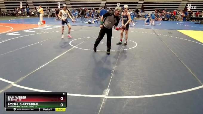 115 lbs Placement (4 Team) - Emmet Klepperich, Z-M (Zumbrota-Mazeppa ...