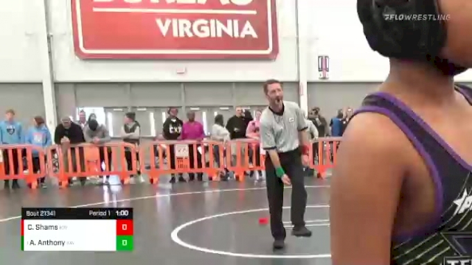 108 lbs Semifinal - Asher Anthony, VA Team Predator vs Cyrus Shams ...