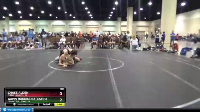 170 lbs Round 3 (8 Team) - Gavin Rodriguez-Cayro, Deland Bulldogs vs ...