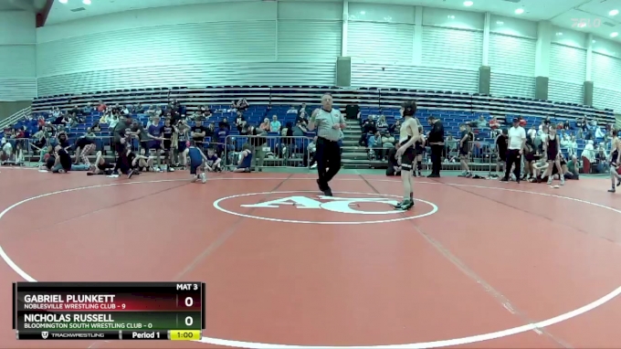 85 lbs Round 3 (6 Team) - Gabriel Plunkett, Noblesville Wrestling Club ...