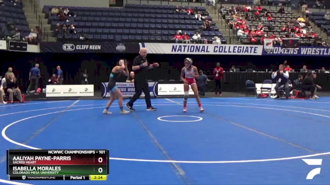 101 lbs 7th Place Match - Aaliyah Payne-Parris, Sacred Heart vs ...
