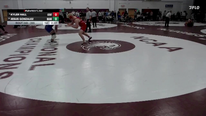 285 lbs 3rd Place Match - Kyler Hall, Central vs Jesus Gonzalez ...