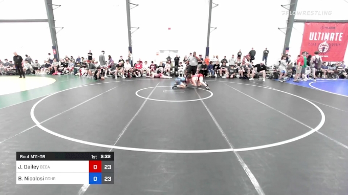 69 kg Rr Rnd 1 - Jake Dailey, BECA Elite vs Brent Nicolosi, Doughboy