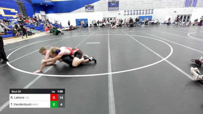 166 lbs Rr Rnd 2 - Braden Lebore, Legends Of Gold vs Toren Vandenbush ...